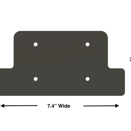 SanDevices - e6804 Controller PSU Mount - Cults3D 3D Model | 3Drop