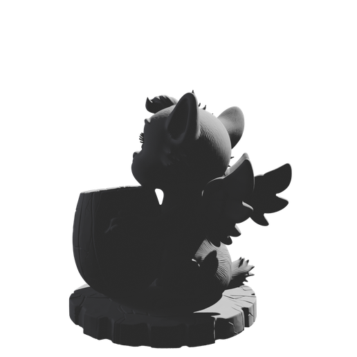 🦅 Guardian Griffin Pencil Keeper・ STL File for 3D printing・Cults