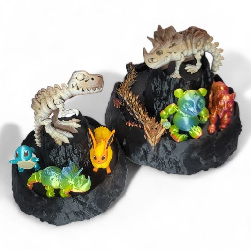 ⛰️ Tiered Mountain Display, Print Display, Shelf, Booth setup・ STL File ...
