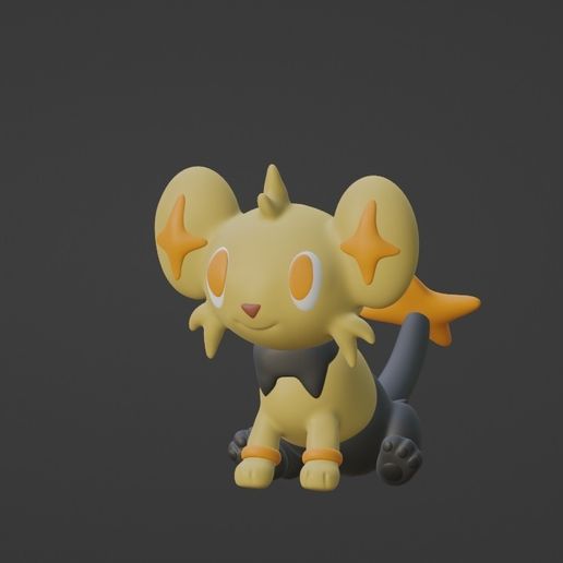 🐉 Shinx Pokemon・Free STL File for 3D printing・Cults