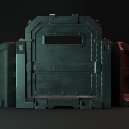 🎨 Imperium Faction Barricade FAN ART・Free 3D File for 3D printing・Cults