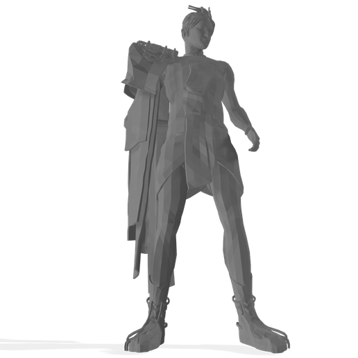 STL file Warframe - Ballas Statue (No base) 👫 ・3D printer design to ...