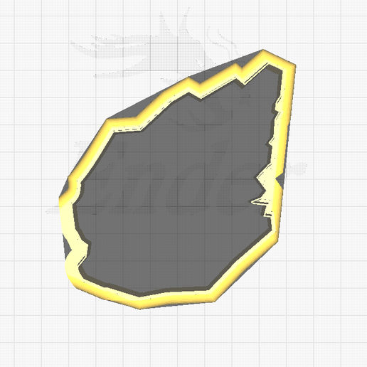 STL file 4 inch Infernal Iron Cookie Cutter 🍪 ・Template to download and ...