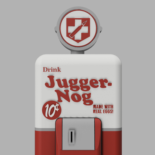 🤙 JUGGERNOG PERK MACHINE 3MF - 3D PRINTABLE - CALL OF DUTY ZOMBIES・ STL File for 3D printing・Cults