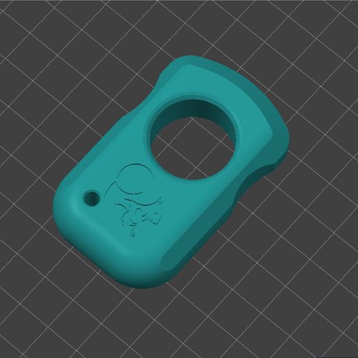 🔑 Single Knuckle Duster - Key fob・ STL File for 3D printing・Cults