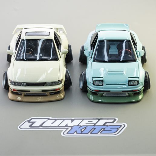 🚗 Nissan 200sx Tooned car model kit・3D Print・Cults