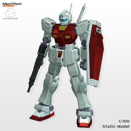 🤖 RGM-79C GM Type C・ 3D File for 3D printing・Cults