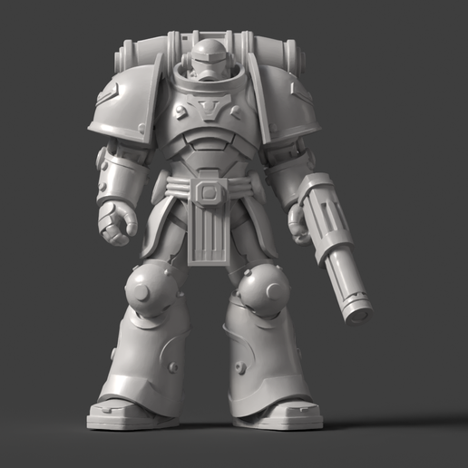 🤖 Ultramarine warmaster (Imperium)・Free STL File for 3D printing・Cults