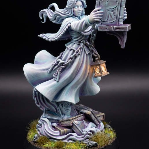 🆓 FREE NPC Female Ghost – Fantasy Miniatures (32mm STL for Tabletop RPG ...