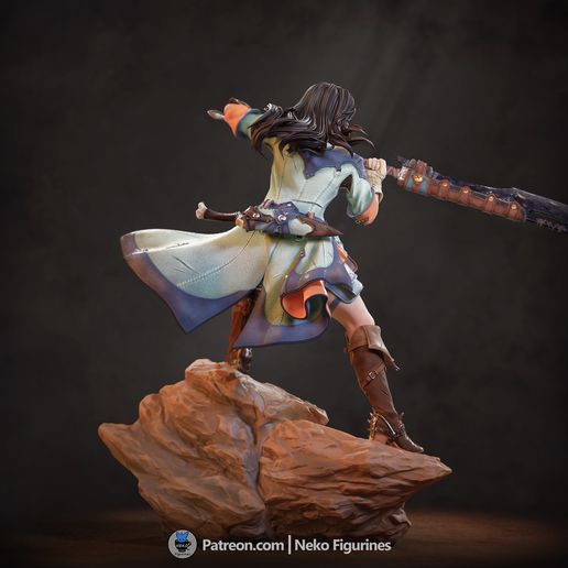 🏹 Hunter - Monster Hunter Wilds Game Figure for 3D Printing・ 3D File ...
