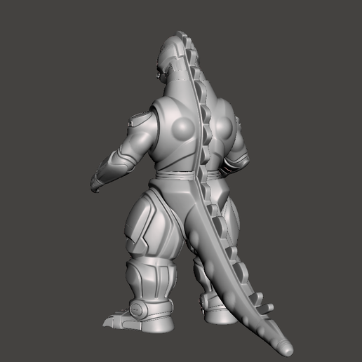 🎨 FAN ART MECHA GODZILLA MOVIE・ OBJ File for 3D printing・Cults