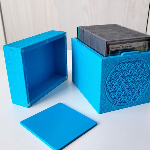 STL file Card Box for Tripple Sleeved Deck 📦 ・3D printable model to ...