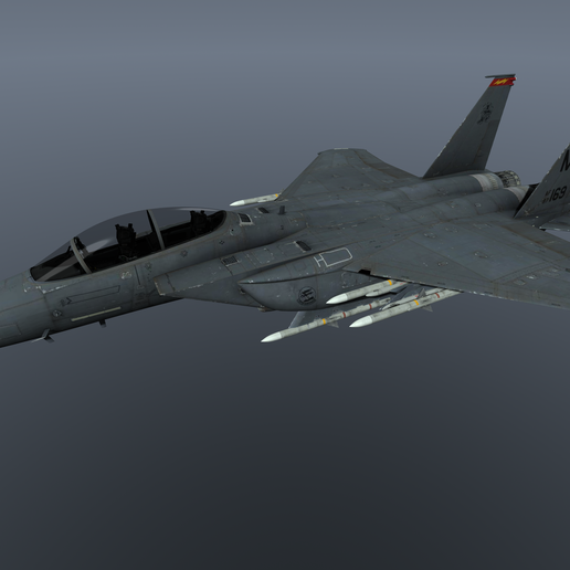 🦅 F-15E Strike Eagle・ STL File for 3D printing・Cults