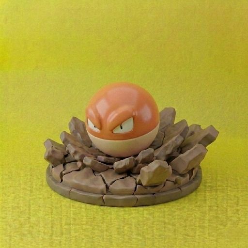 🐉 Pokemon Battle Style 2.0 - Voltorb #100・ STL File for 3D printing・Cults