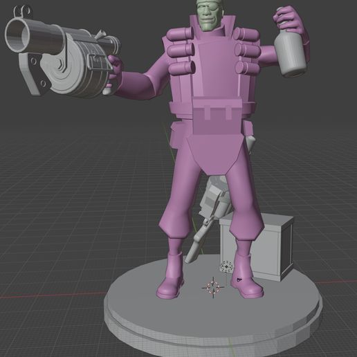 💣 Demoman From Team Fortress 2・ STL File for 3D printing・Cults