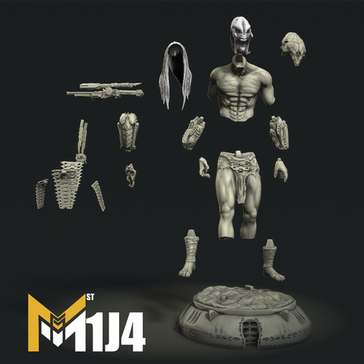 👽 Feral Predator・ 3D File for 3D printing・Cults