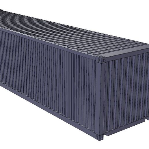 STL file ship cantainer box miniature scale model 🚢 ・3D printing idea ...