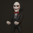 🕹️ scary game joystick holder Billy the Saw puppet・ STL File for 3D ...