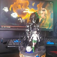 3D print HUNTER X HUNTER ENRAGED GON DIORAMA • made with Saturn S 4k ...