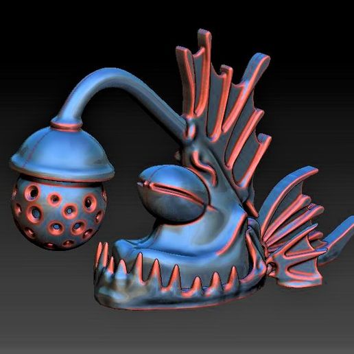 🐠 Lampy Fish (Articulated)・Free STL File for 3D printing・Cults
