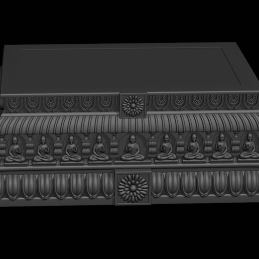 🐏 Ram lalla murti base high quality ( ONLY BASE FILE )・ STL File for 3D ...