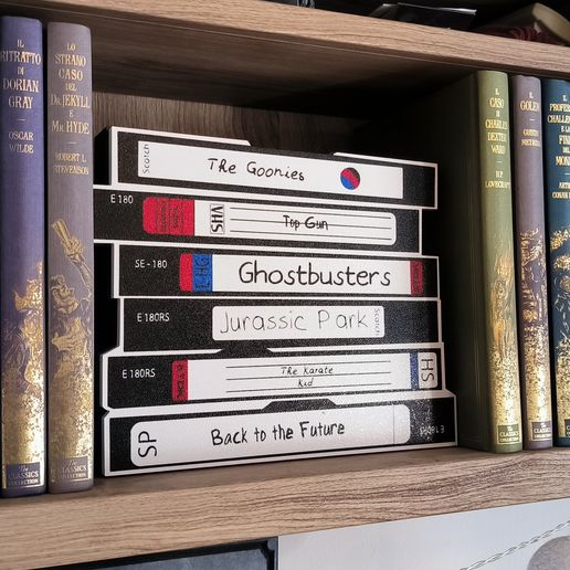 arquivo 3D VHS Pile Lightbox 📼 ・Modelo para baixar e imprimir em 3D・Cults