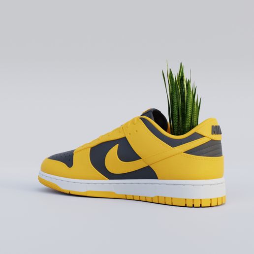 👟 NIKE DUNK LOW – Unique 3D Printable Sneaker Model・ STL File for 3D ...