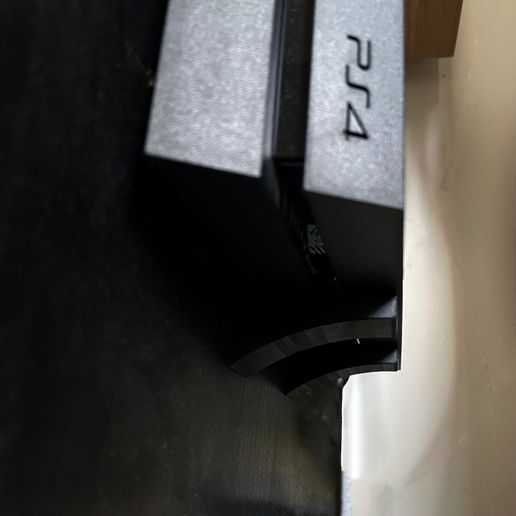 🕹️ PS4 Vertical holder side table・Free STL File for 3D printing・Cults