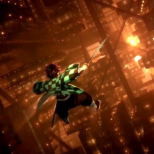 Free STL file Tanjiro falling in the infinit castle 🏰 ・3D printable ...