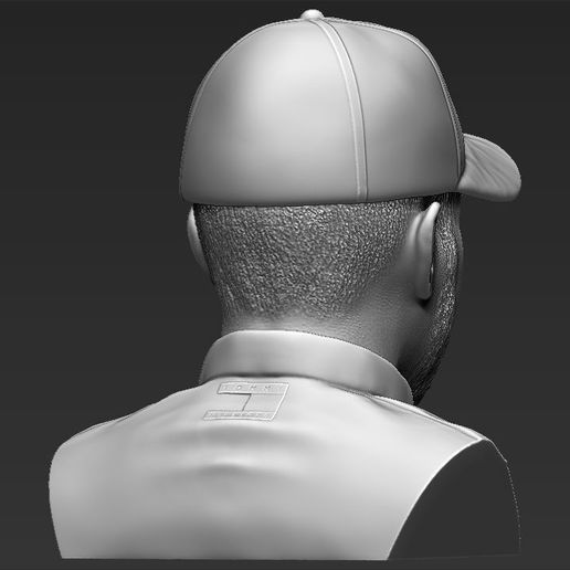 👤 Lewis Hamilton bust for full color 3D printing・ 3D File for 3D ...