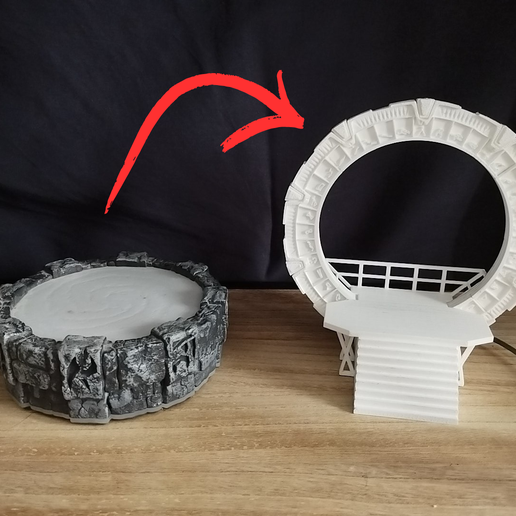 🎮 Skylanders / functional Stargate mashup・Free STL File for 3D printing ...