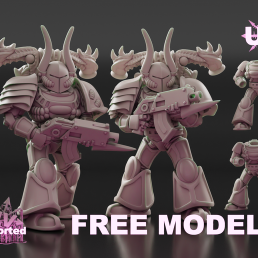 🛰 space crusade csm poses 2 and 3・Free STL File for 3D printing・Cults