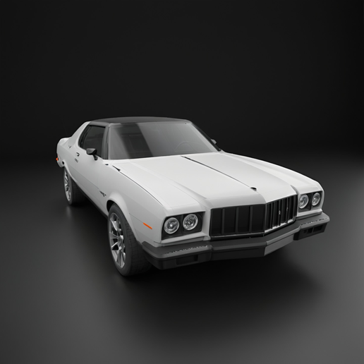 STL file Ford Torino 🚙 (OBJ)・3D print design to download・Cults