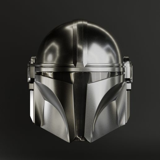 🪖 Mandalorian Helmet - Star Wars - Separated for 3D printing・ STL File ...