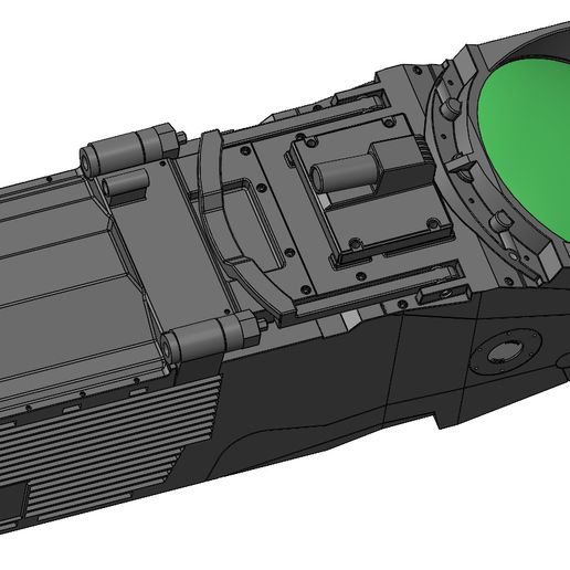 📷 F-16 Hud block with removable camera and handle scale 1:1・ STL File ...