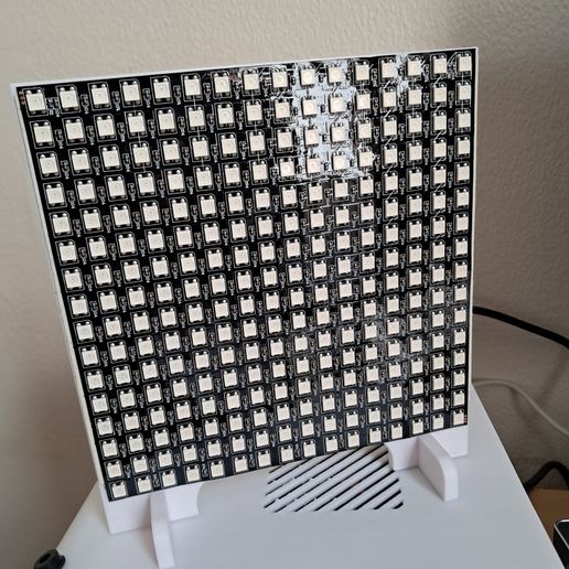 Free STL file LED Matrix Stand 🔌 ・Object to download and to 3D print・Cults