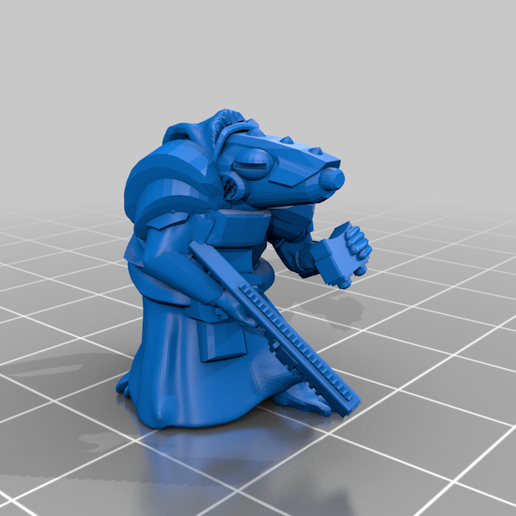 🔫 40k skaven heavy weapons team・Free STL File for ・Cults