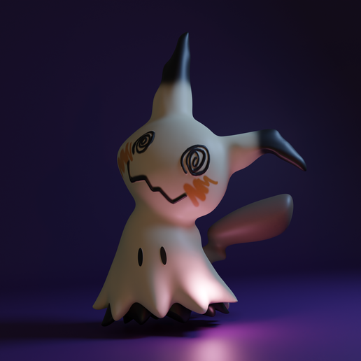 🐉 Mimikyu・ STL File for ・Cults