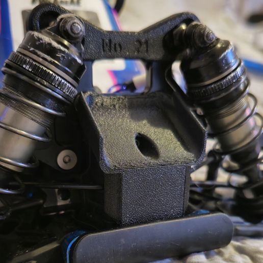 🪶 Team Associated RC8B4.1 Front wing and diff guard・ STL File for 3D ...