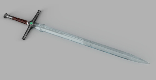 ⭐ Fjord's Star Razor Sword from Critical Role・ 3D File for ・Cults