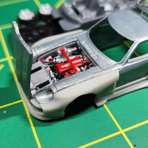 🚗 1/64 Datsun 240z RB26 engine bay・ STL File for 3D printing・Cults
