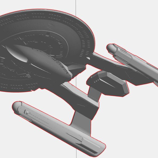 ⭐ Galaxia class - Galaxy and Akira class kitbash - star trek・ STL File ...