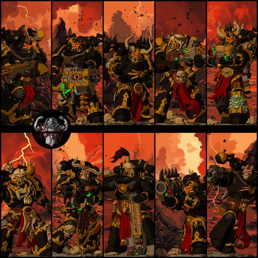 Archivo 3D Evil space soldiers builder 🛰 ・Modelo para descargar e ...