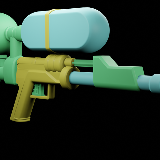 🚰 Super Soaker Water gun・ STL File for 3D printing・Cults