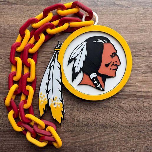 printable washington redskins logo