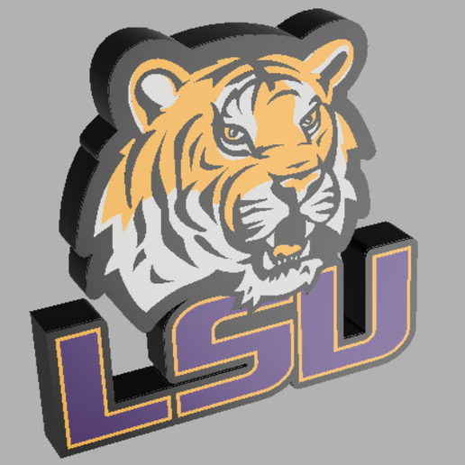 lsu mascot png