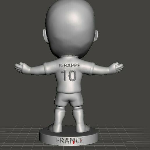 🇫🇷 KYLIAN MBAPPE FRANCE PRINTABLE MODEL・ STL File for 3D printing・Cults
