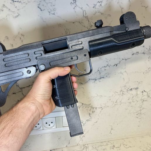 🔫 UZI SMG full-sized replica・ 3D File for 3D printing・Cults