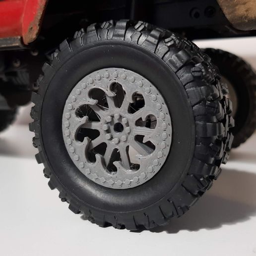 STL-Datei 1/16 BEADLOCK RAUPENRAD FÜR WPL REIFEN - MIJBITS・Vorlage für 3D-Druck zum ...