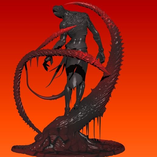 👹 dark monster・ STL File for 3D printing・Cults